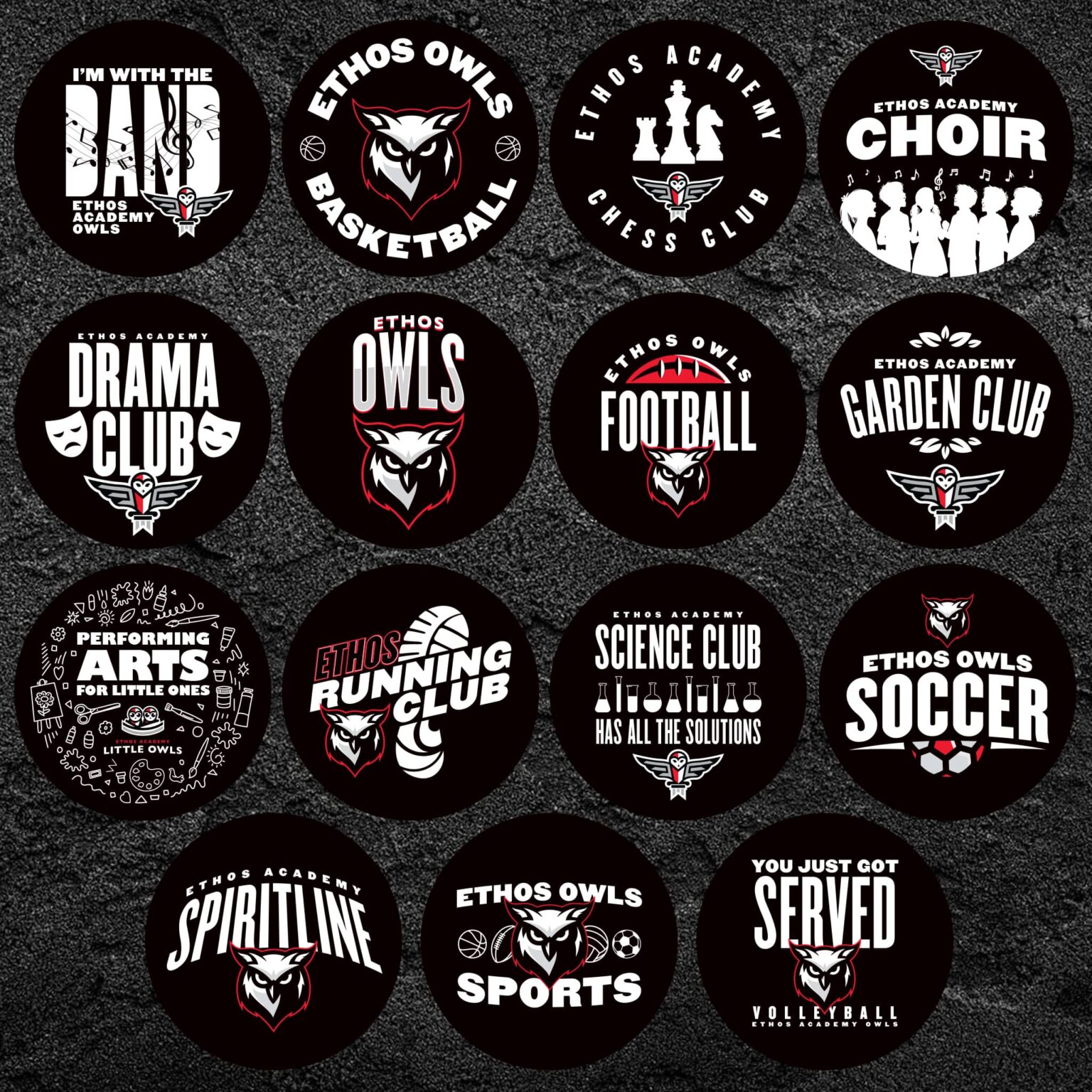 Sticker Bundle – Choose 3 for $5 - Ethos Academy